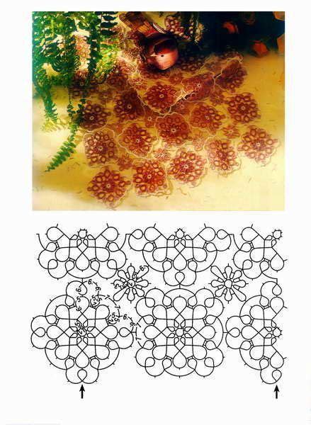 Shuttle Tatting Patterns Crocheted Doily Work
