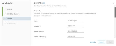 Deploying AVN In VCF 5 0