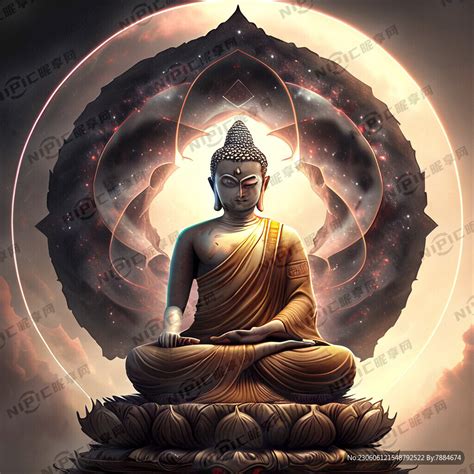 Ai创作图佛系 昵图网