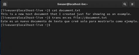 Translate Text From One Language To Another In Linux