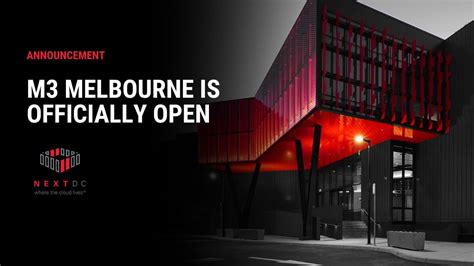 Nextdc Opens 1 5b Sovereign Dc In Melbourne Nextdc