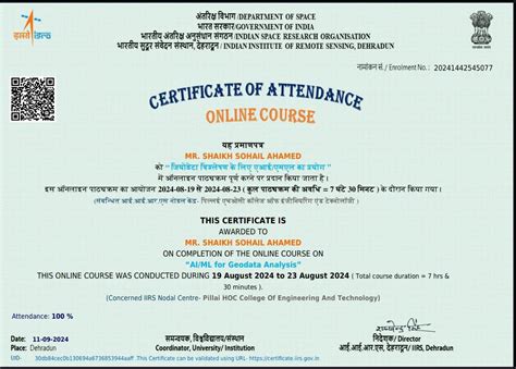 🎉 Excited To Share That I Have Successfully Completed The Aiml For