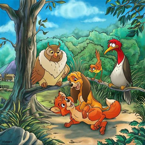 The Fox And The Hound Disney 4 The Fox And The Hound Disney