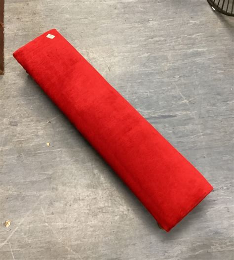 Red Kneeling Prayer Stool Badgers Auctions