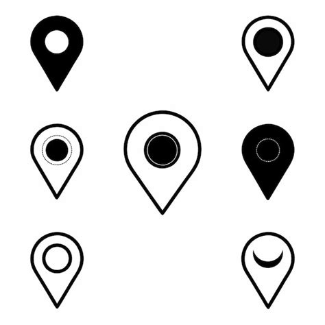 Premium Vector Map Marker Pointer Icon