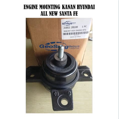 Jual Engine Mounting Kanan All New Santa Fe Gen 2 Tatakan Pangkon Mesin