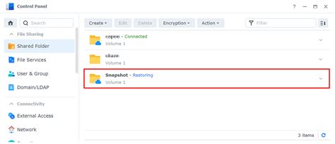 Lưu ý Khi Khôi Phục Thư Mục Hybrid Share Về điểm Khôi Phục Trước đó Mstartech