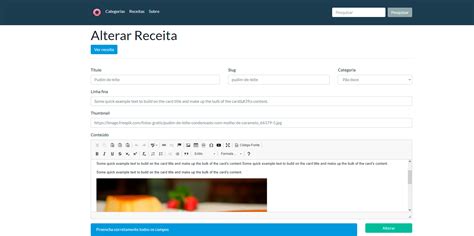 Php Mvc Criando Um Site De Receitas Academy Satellasoft