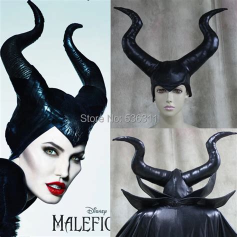 Buy Maleficent Costumes Girls Carnival Hair Accessories Maleficent Hat Cosplay