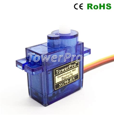 SG90 360 Degree Continuous Rotation Servo Tower Pro