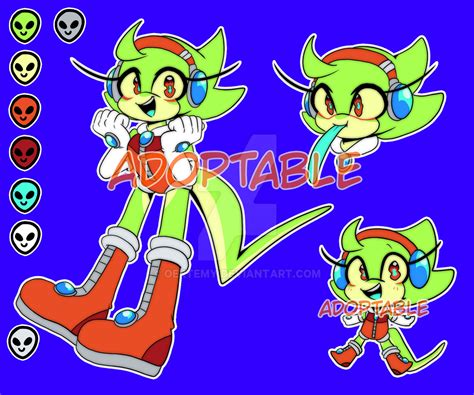 Space Lizardsonic Adoptable Closed By Oertemy On Deviantart