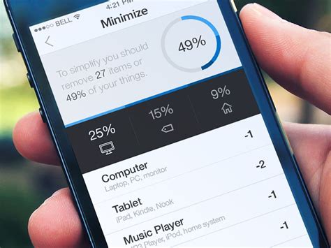 Minimize App Results Mobile Ui Design Mobile Inspiration Minimalism