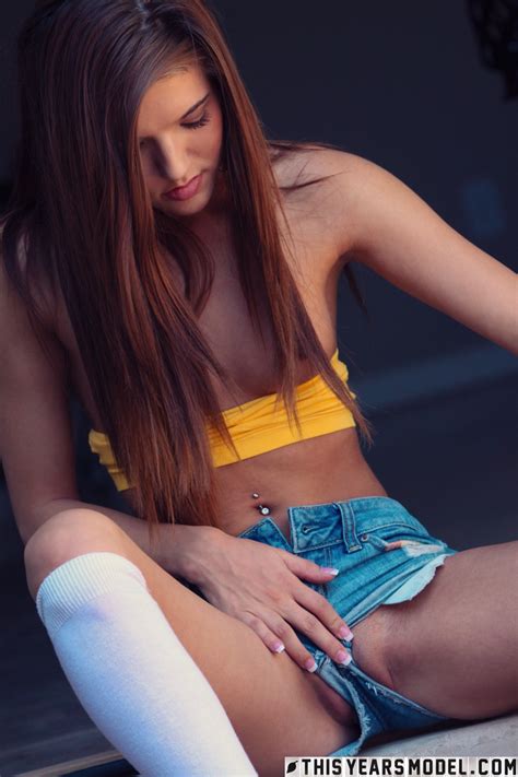 Trinity Moore In Modeling Socks By This Years Model Erotic Beauties