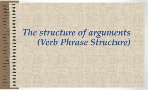 The Structure Of Arguments Pptx Screenwriting Content Production