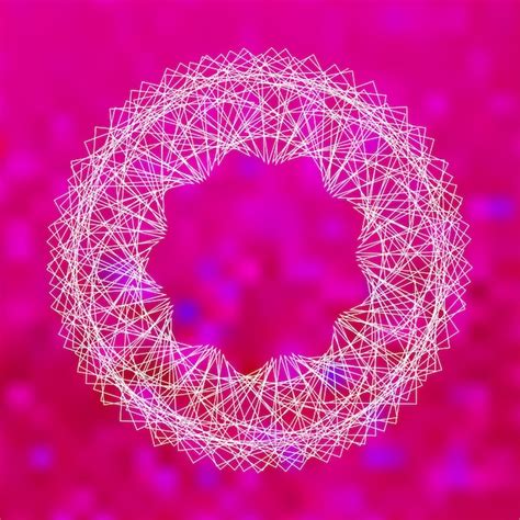 Premium Vector Abstract Spirograph Element Vector Spirograph