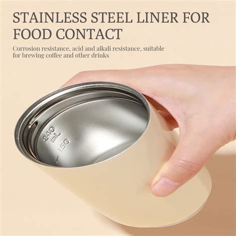 ️🇲🇾24h🤍smeg Insulated Cup Portable Accompanying Cup Cold And Hot Dual