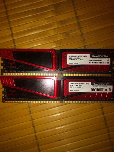 Tforce Ddr4 2400 8gbx2 100 Work 電腦＆科技 電腦周邊及配件 其他 Carousell