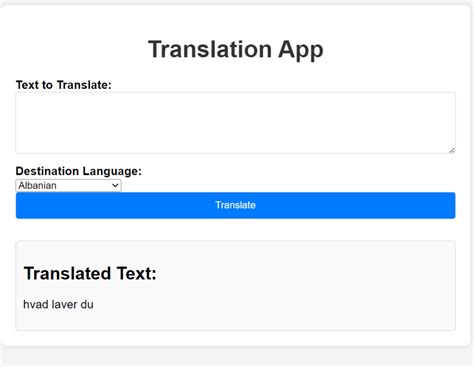 Translator Project In Django A Step By Step Guide