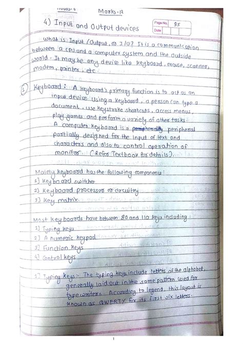 Unit 4 Input And Output Devicespdf