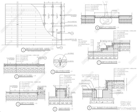 现代铺装图库 高耐竹做法 施工图施工图下载 Id 1177446725 【知末网】