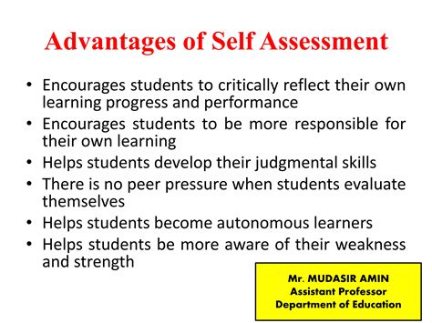 Self Assessment And Peer Assessment Pdf