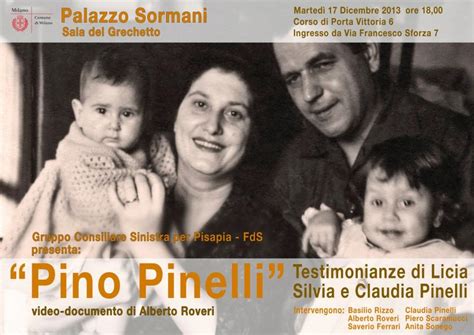 In Ricordo Di Pino Pinelli