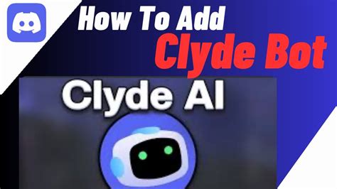 How To Add Clyde Bot On Discord 2023 Updated In 2 Minutes Youtube