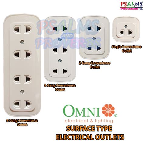 Outlets Surface Type Electrical Outlets Omni Shopee Malaysia
