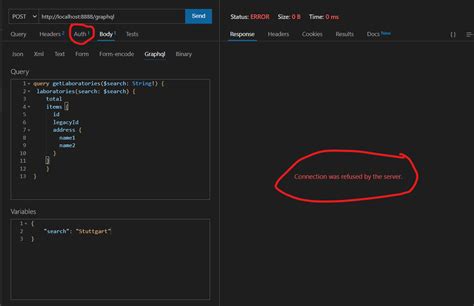 Graphql Queries With Bearer Token Authorization Not Working With Thunder Client · Issue 583