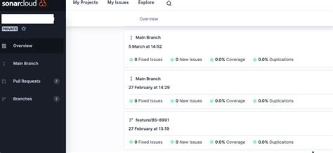 Missing Analysis In A Sonarcloud Project Sonarqube Cloud Sonar