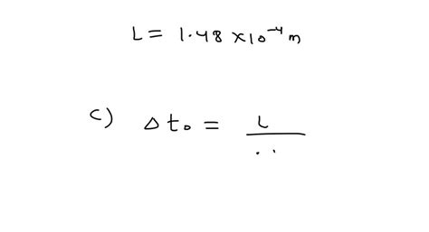 SOLVED An Unstable High Energy Particle Is Created In The Laboratory And It Moves At A Speed Of
