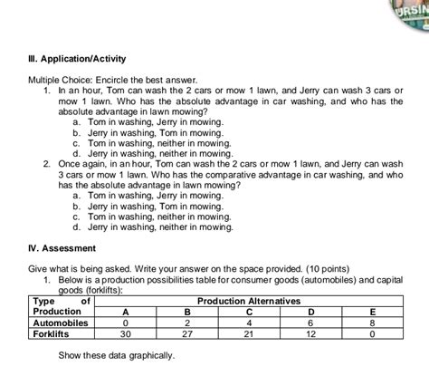 III Application Activity Multiple Choice StudyX