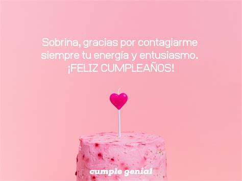 Tarjetas De Cumpleaños Para Una Sobrina Para Dedicar Con Cariño