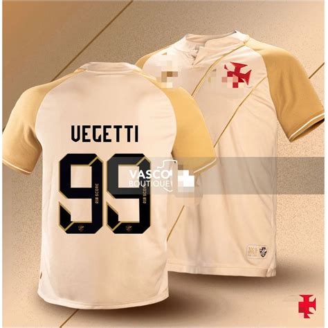 Camisa Vasco 202425 Vasco Da Gama Bege Football Shopee Brasil
