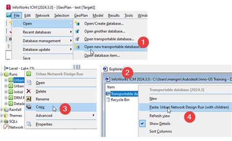 How To Add Data To A Transportable Database In Infoworks Icm