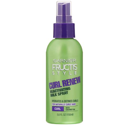 Garnier Fructis Style Curl Renew Reactivating Milk Spray 5 Fl Oz 150 Ml Iherb