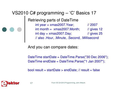 Ppt Vs2010 C Programming ‘c Basics 1 Powerpoint Presentation Id