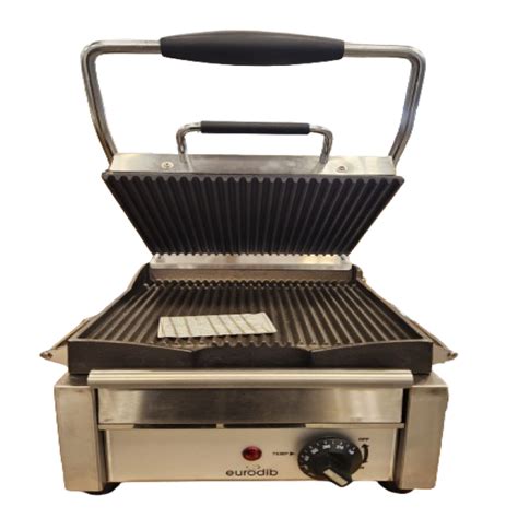 Professional Panini Grill 120v Eurodib Aubut 8444
