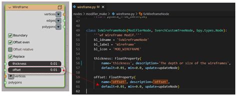 Modifiers Modifier Make Wireframe Incorrect Offset Range With Compare Blender Modifier · Issue