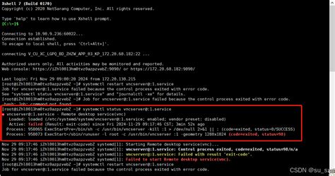 Linux上VNC连接黑屏 CSDN博客