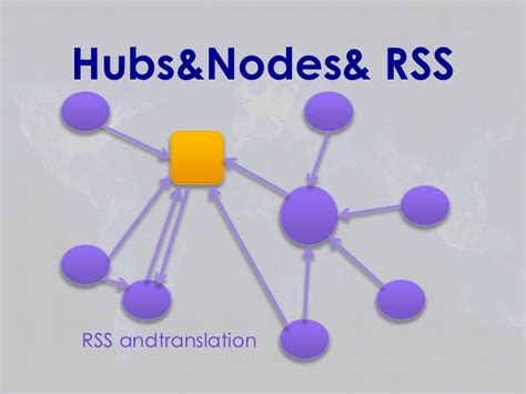 hubs nodes feeds