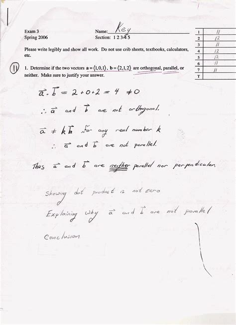 Exam 3 With Answer Key Calculus Ii Math 1020 Docsity