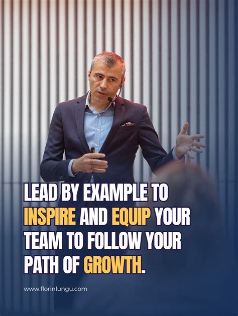 florin lungu on linkedin how do you lead by example to inspire growth within your team…