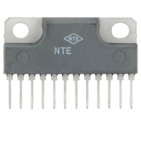Integrated Circuit Dual Bi Directional Motor Driver 12 Lead Sip Nutech