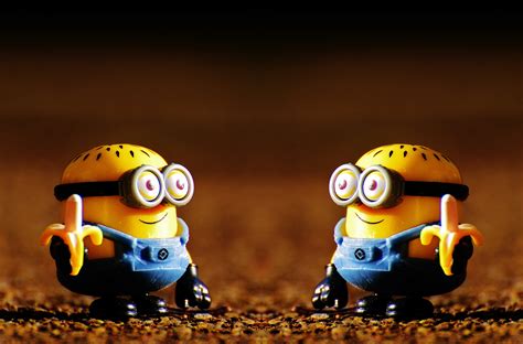 รูปภาพ สีเหลือง กล้วย ของเล่น สนุก คู่ ตลก เลโก้ ตัวเลข ลูกน้อง ภาพหน้าจอ วอลล์เป