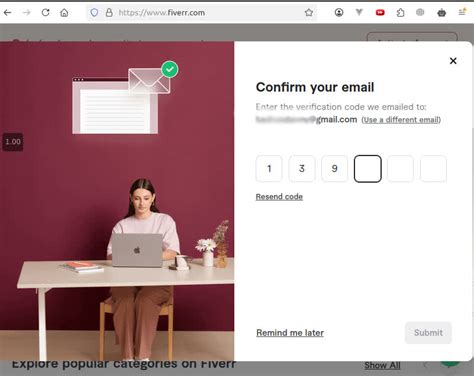 Fiverr Registration Step By Step