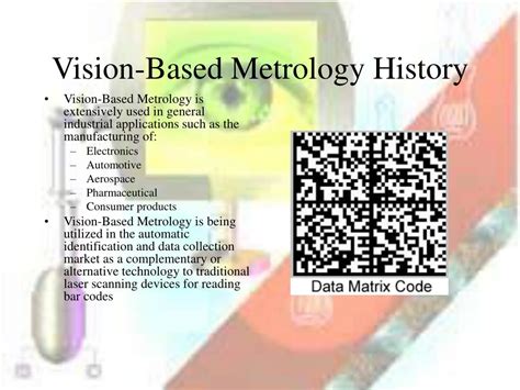 Ppt Vision Based Metrology Powerpoint Presentation Free Download Id1237722
