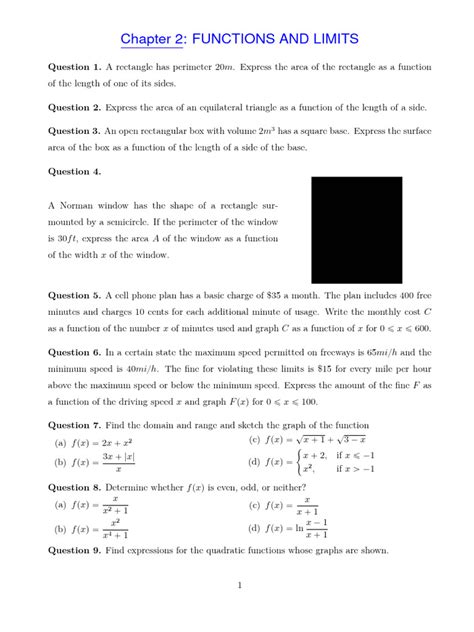 function and limit exercises pdf area elementary mathematics