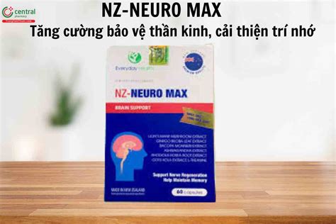 Nz Neuro Max Tăng Cường Bảo Vệ Thần Kinh Cải Thiện Trí Nhớ Hiệu Quả