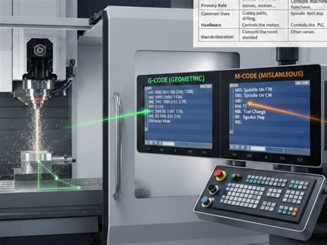 Difference Between G Code And M Code With Examples Cnc Programming Hub